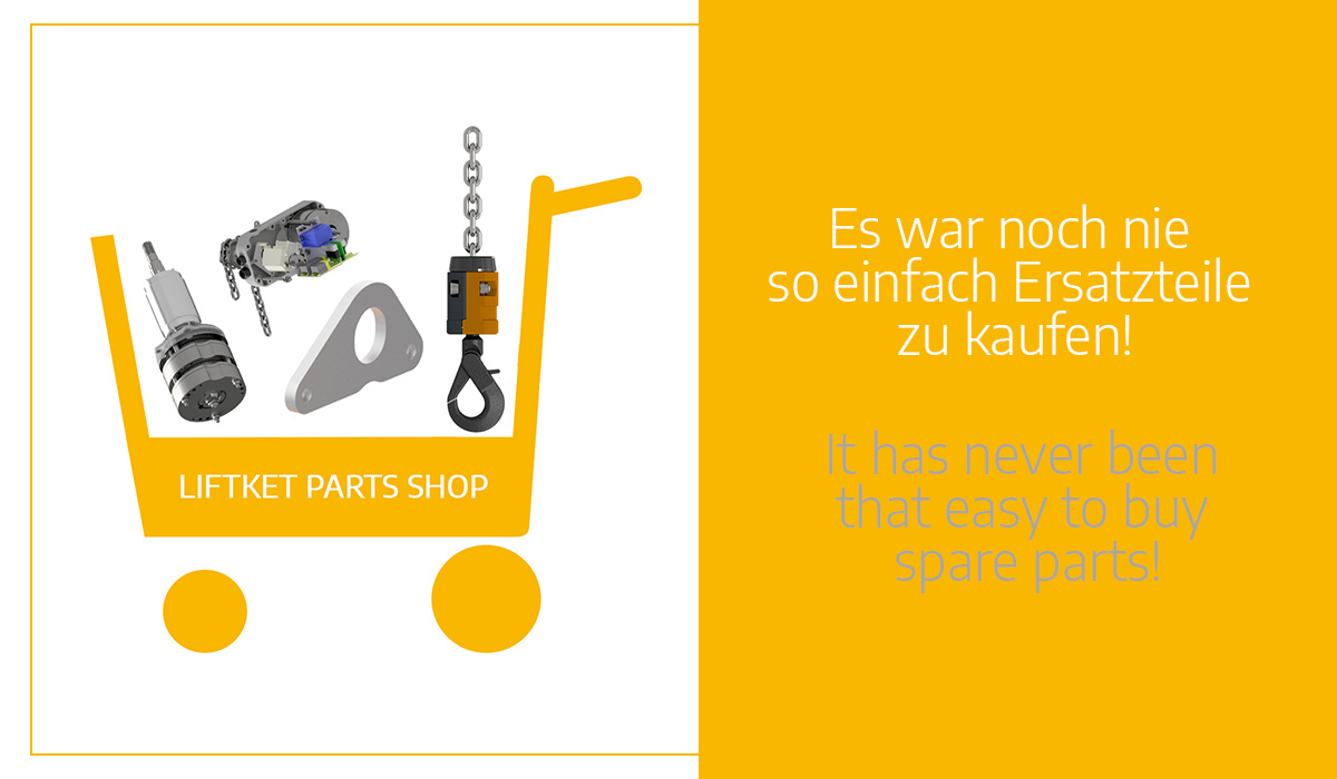 LIFTKET Parts Shop - LIFTKET Electric Chain Hoists