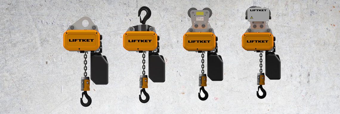 Speedy delivery of electric chain hoists for up to 5 tons - LIFTKET ...